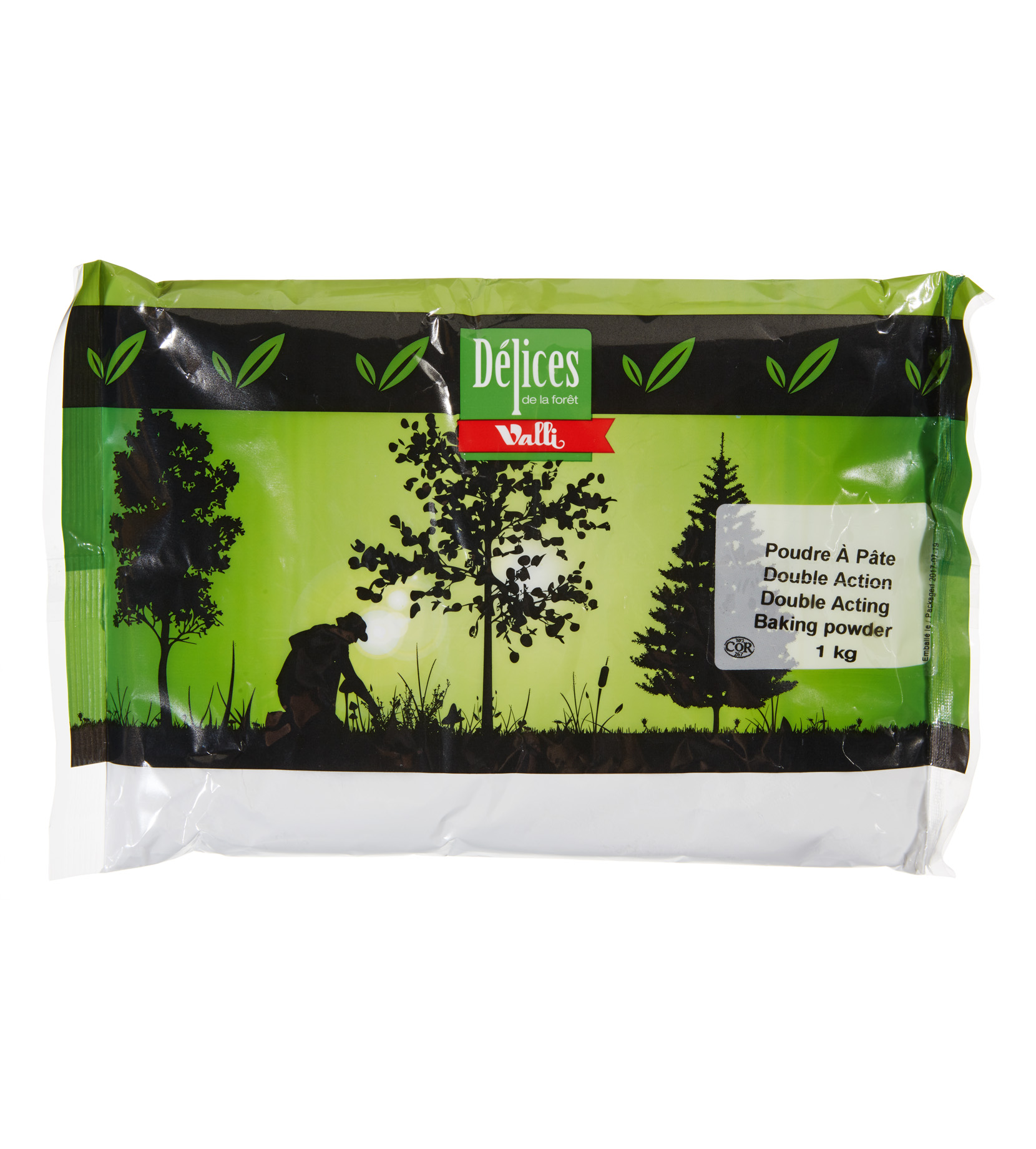 Poudre à pâte (double action) – Délices de la fôret Valli