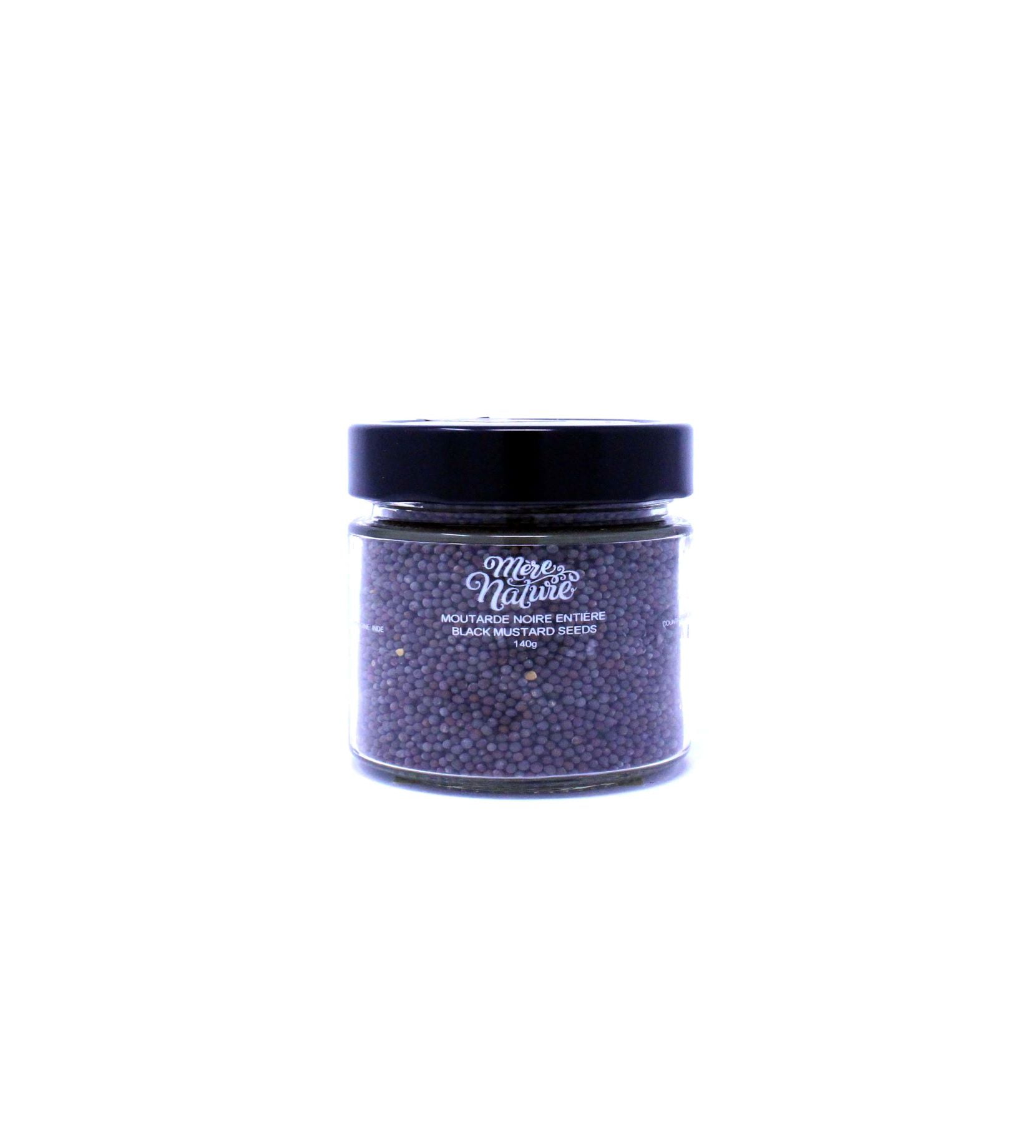 Mostaza negra entera (Mère Nature) – Délices de la fôret Valli