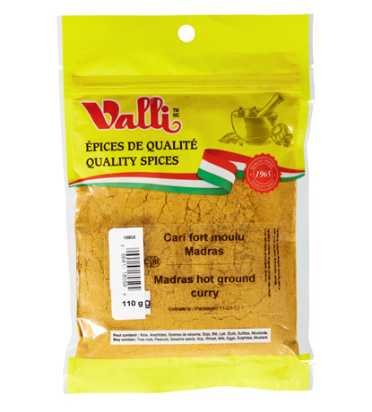 Cari Fort Moulu Madras – Délices de la fôret Valli